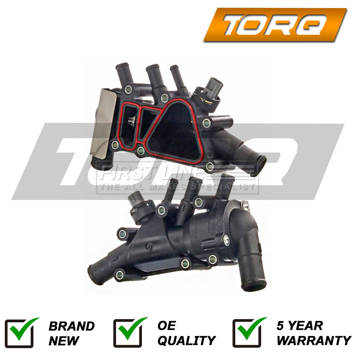 Thermostat Coolant Torq Fits Ford Ka 2002-2008 Street Ka 2003-2005 1.3 ...