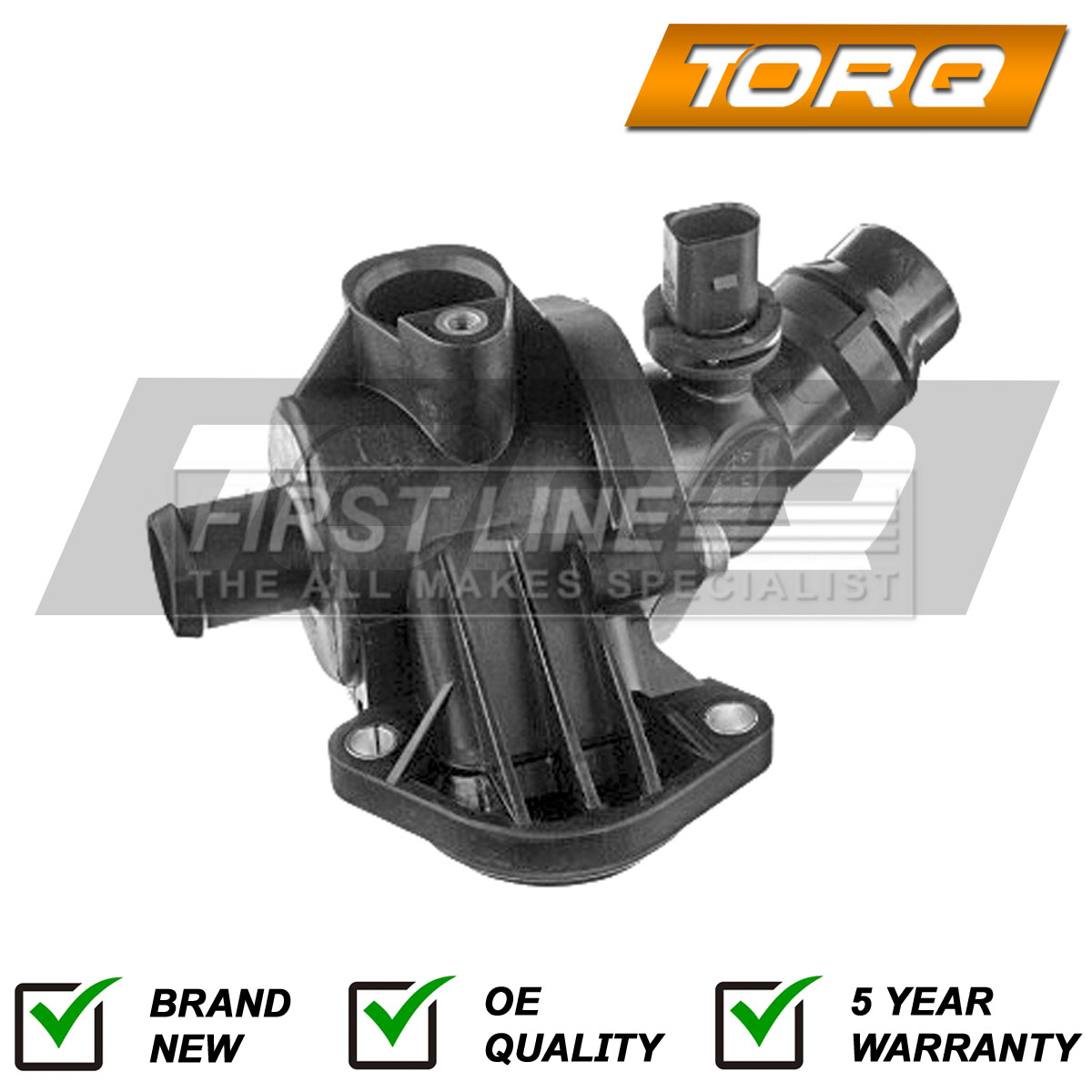 Thermostat Coolant Torq Fits Seat Altea VW Passat Golf Audi A3 1.9 TDi ...
