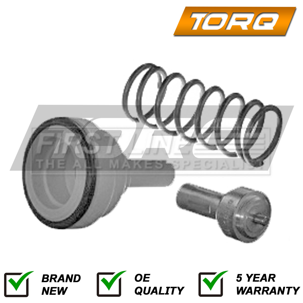 Thermostat Coolant Torq Fits VW Polo 2002-2006 Golf 2004-2006 1.4 ...