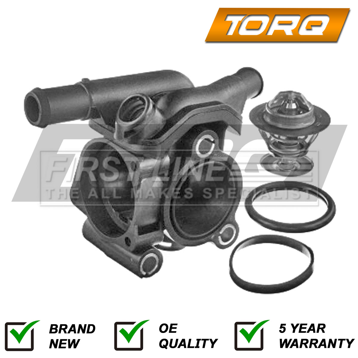Thermostat Coolant Torq Fits Ford Focus Mondeo Transit Escort 6866389 ...