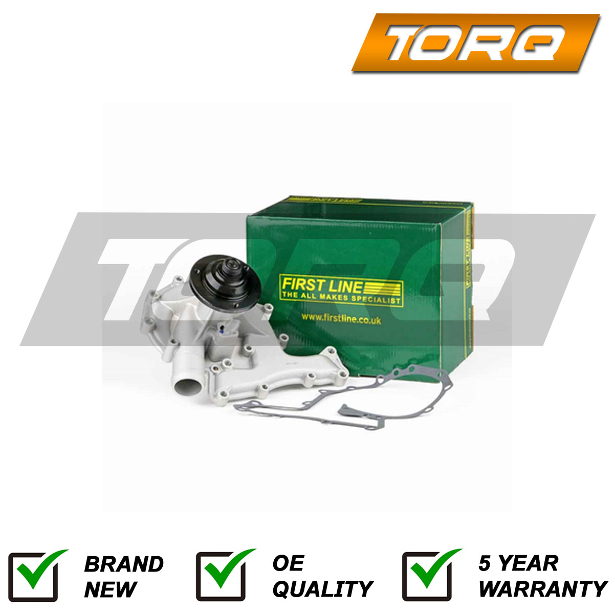 Water Pump Torq Fits Land Rover Range Discovery 3.5 3.9 4.0 STC483 ...