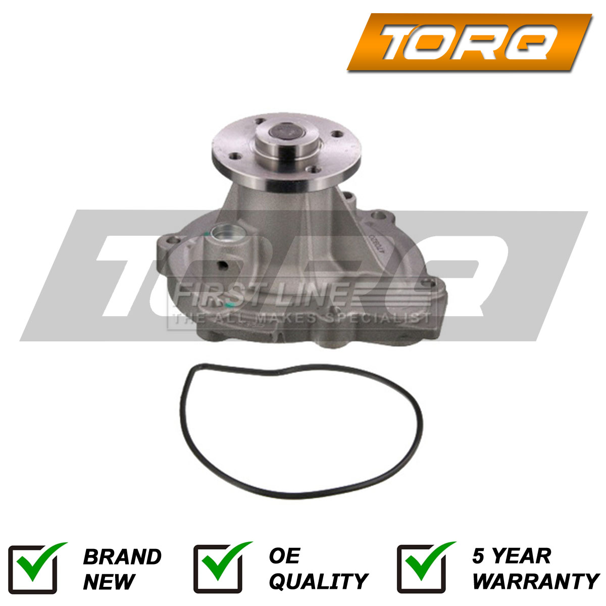 Water Pump Torq Fits Mitsubishi L 200 2014- Shogun Sport 2015- 2.4 D ...