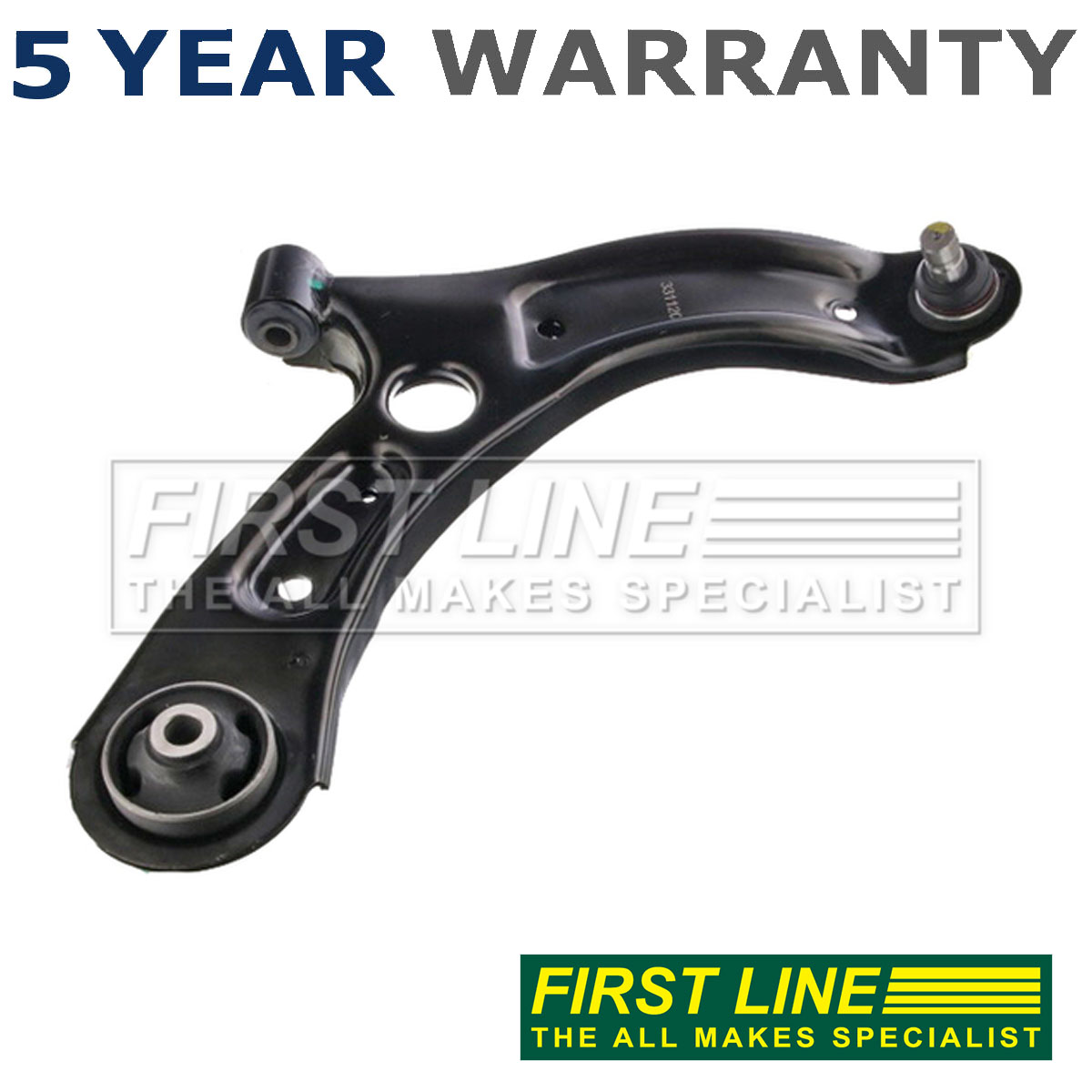 First Line Front Right Lower Track Control Arm Fits Kia Picanto 1.0 1.2 ...