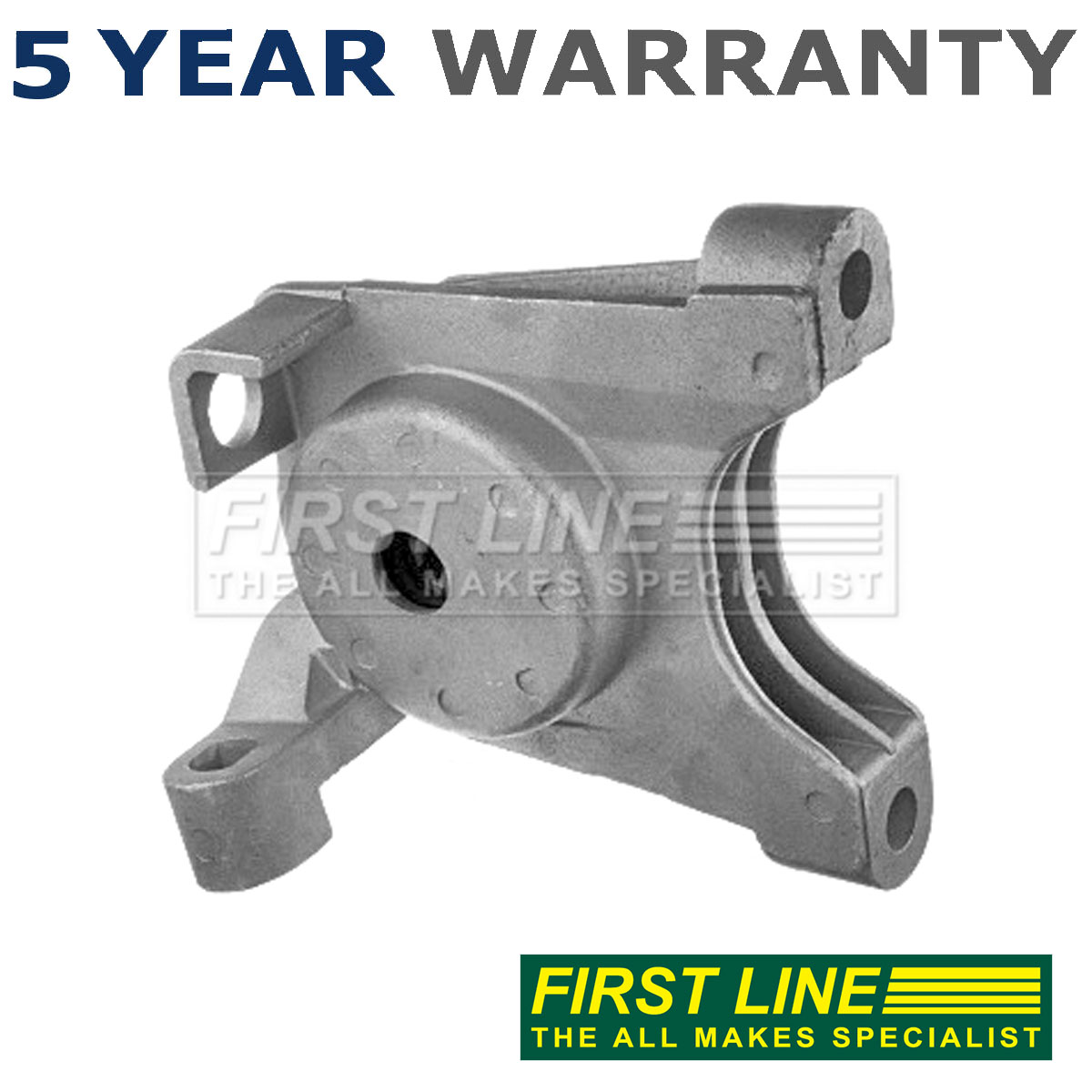 First Line Right Upper Engine Mounting Fits Fiat Stilo 2001-2007 1.6 1. ...