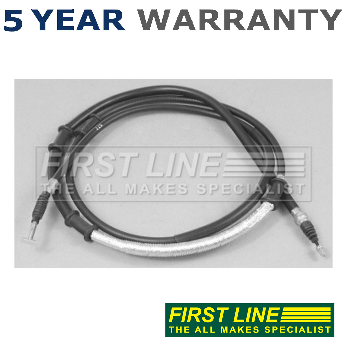 First Line Rear Left Hand Brake Cable Fits Fiat Multipla 1.6 1.9 JTD #2 ...