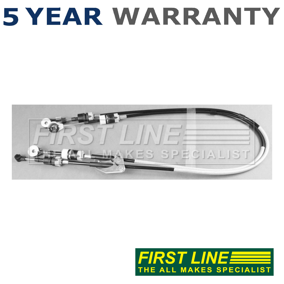 First Line Gear Selector Cable Fits Ford Fiesta 2012- 1.2 1.4 1.6 ...