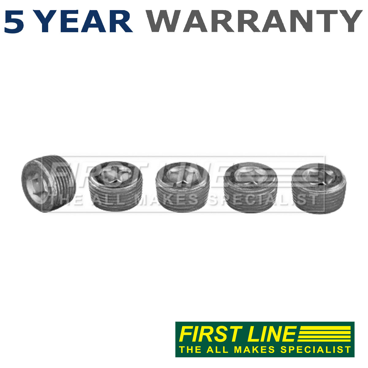 First Line Oil Sump Plug Fits Fiat 500 Punto Grande Punto Panda Peugeot ...