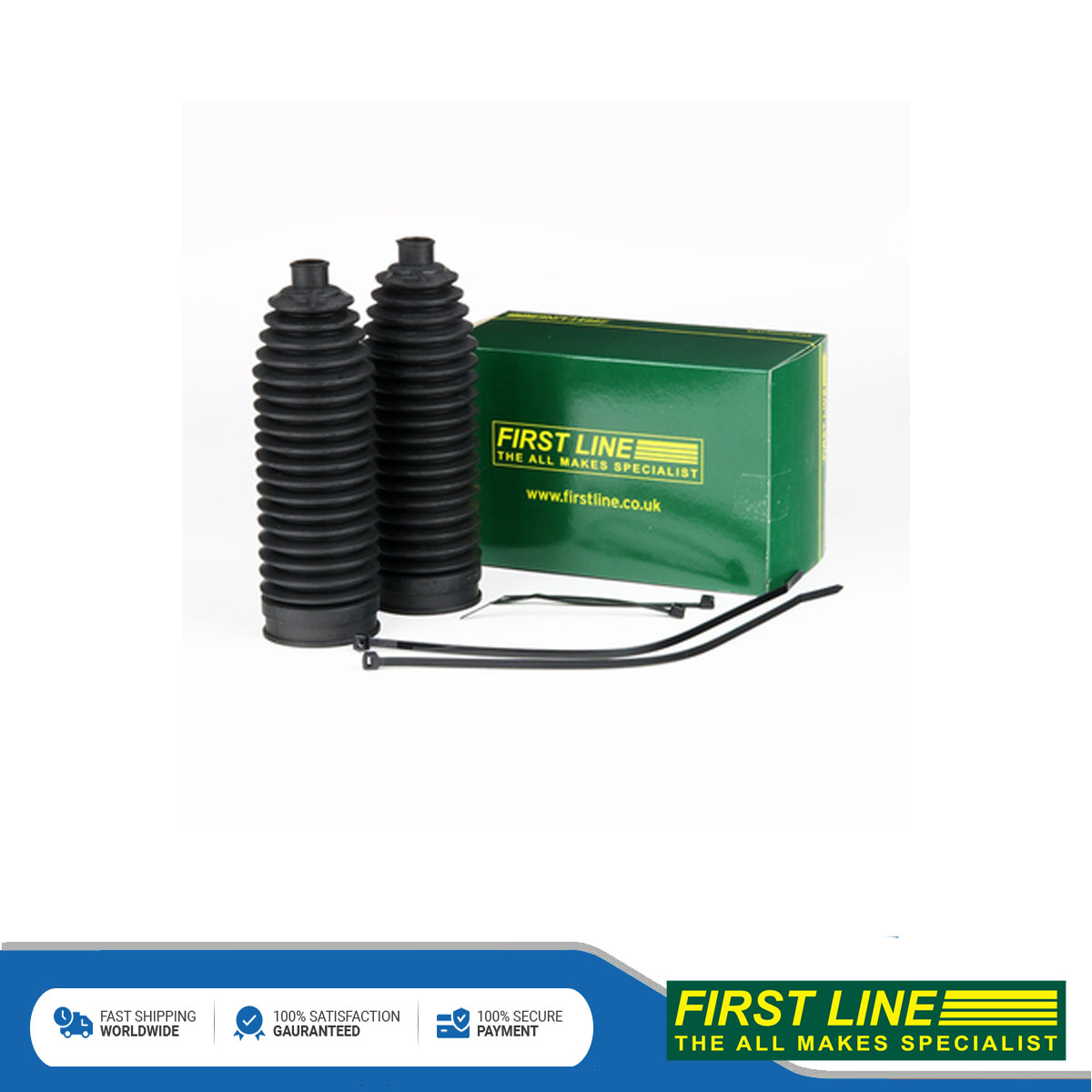 Fits VW Polo Seat Ibiza Arona Steering Rack Boot Set Front First Line ...