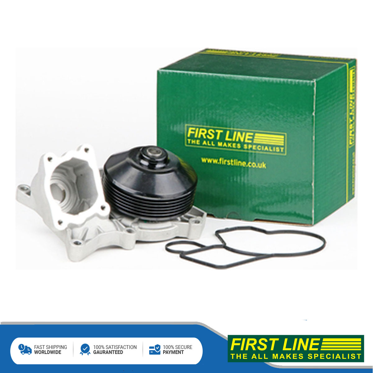 Fits BMW 1 Series 3 X1 5 X3 2.0 D Water Pump First Line 11517807311 ...