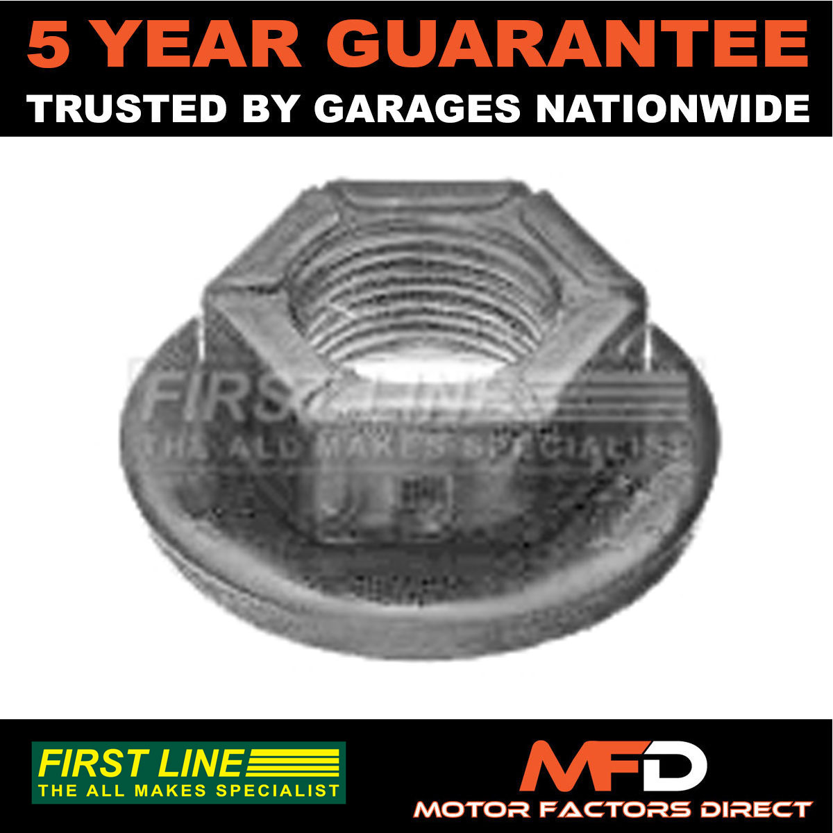 Fits Ford Fiesta Focus Ka Fusion First Line Rear Stub Axle Nut 1144582 ...