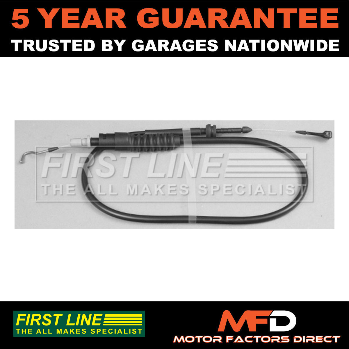 Adatto a VW Transporter 1990-2003 2,4 D cavo acceleratore prima linea