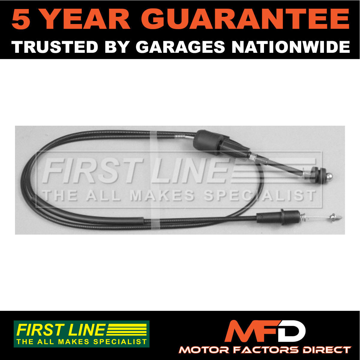 Adatto a Vauxhall Astra 1991-1994 1,7 D cavo a frizione acceleratore prima linea