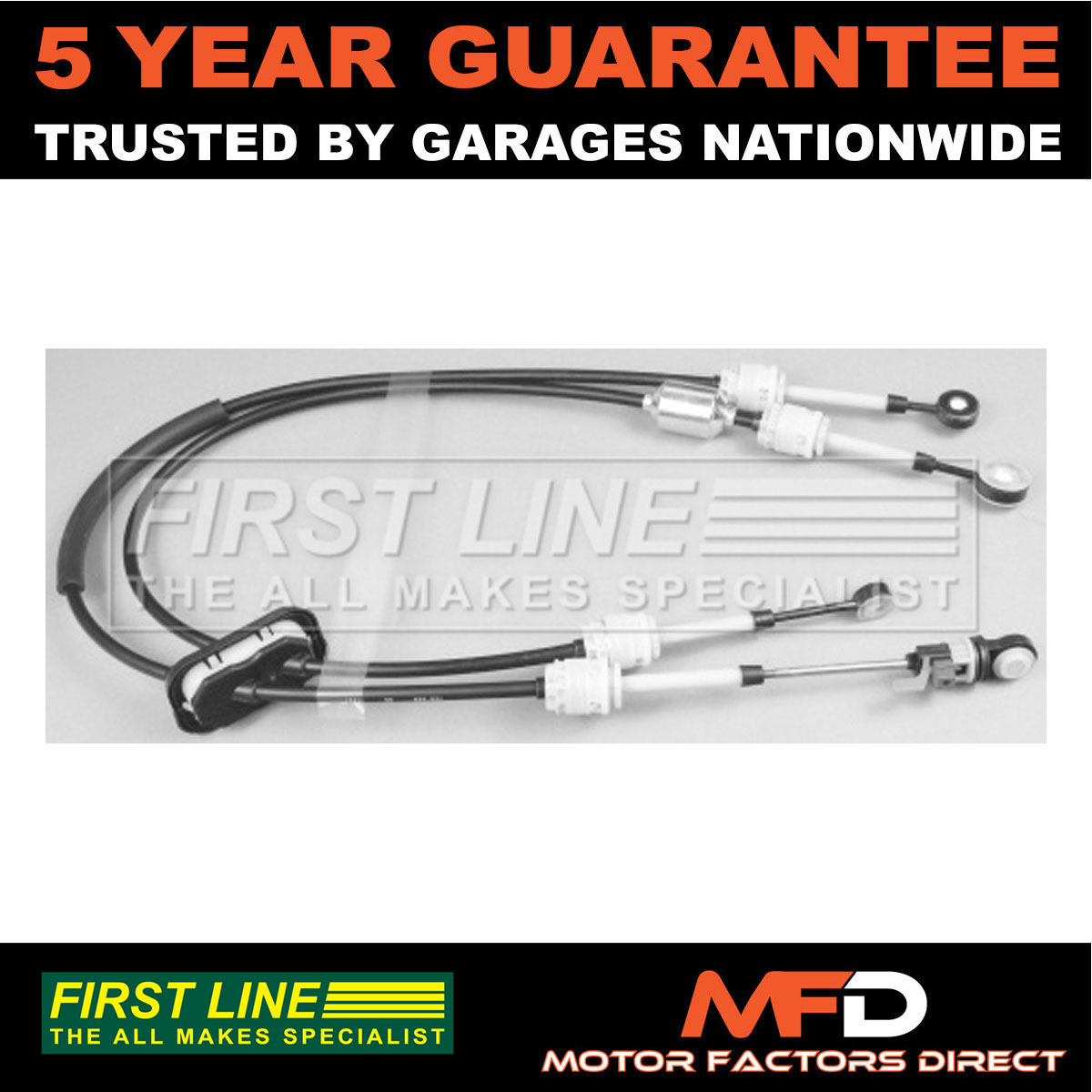Fits Master Movano 2.5 CDTi dCi DTI 3.0 First Line Gear Selector Cable ...