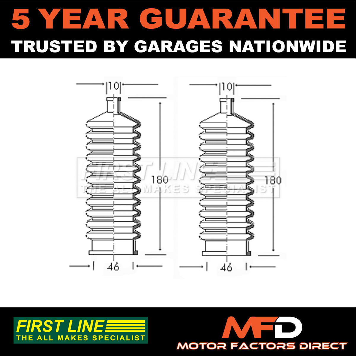 Fits Austin Maxi Allegro Morris Ital First Line Front Steering Rack ...