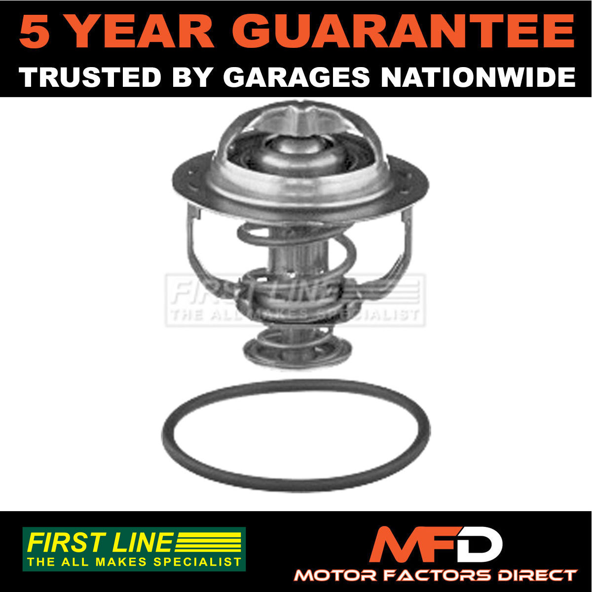 Fits Audi A4 A5 TT Q3 Q5 VW Golf 1.8 2.0 First Line Thermostat Coolant ...