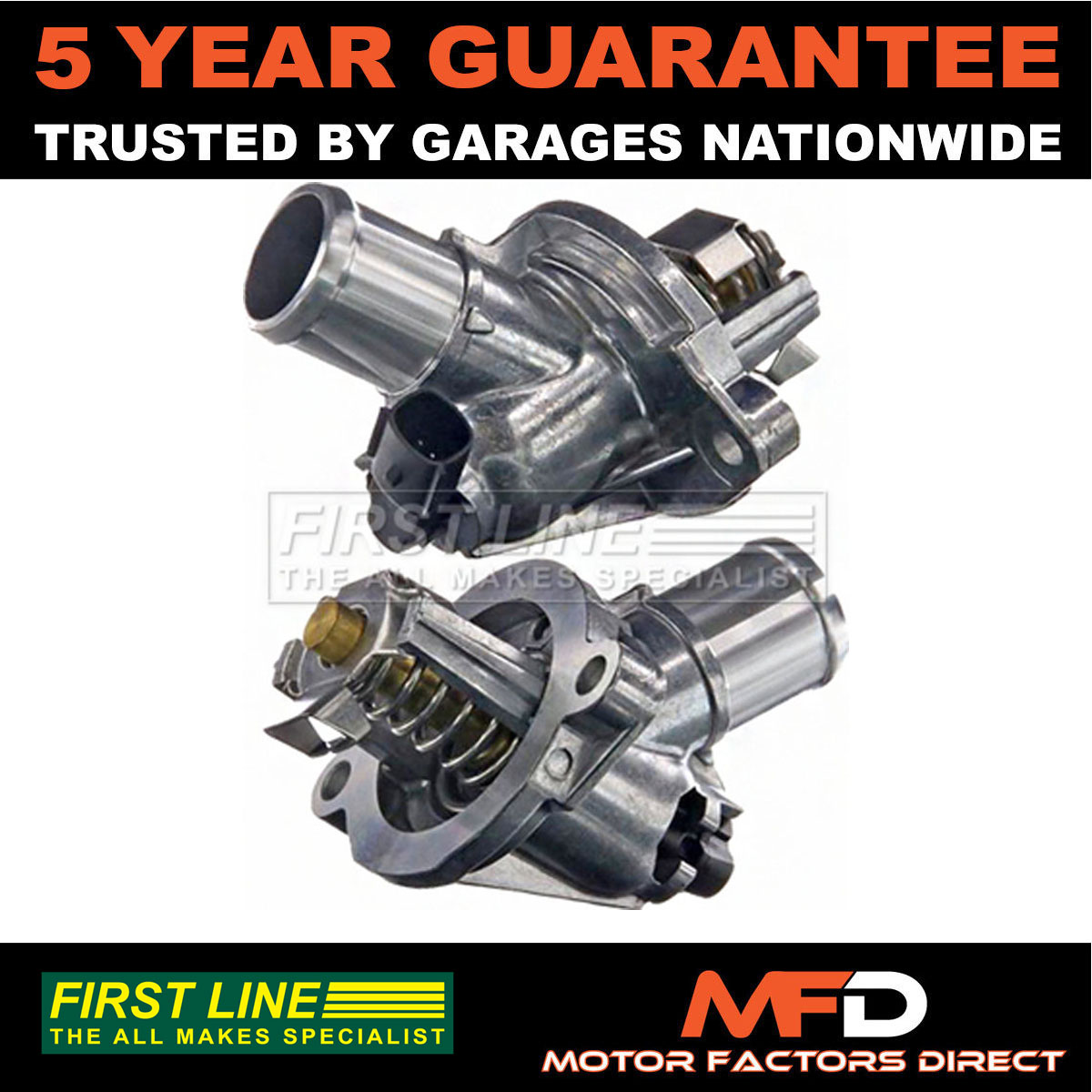 Fits Vauxhall Astra 2015- Corsa 2014- 1.0 First Line Thermostat Coolant ...