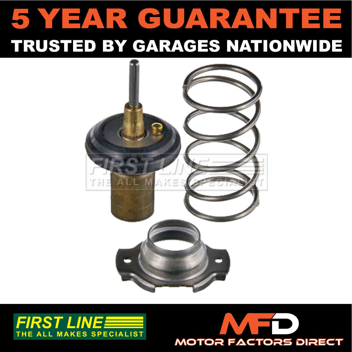 Fits Toyota Yaris Auris 1.3 First Line Thermostat Coolant 9091603147 ...