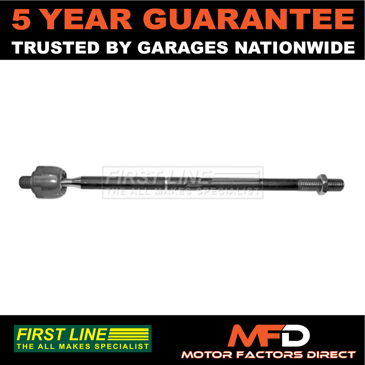 Fits Land Rover Discovery 2004-2018 First Line Tie Rod End #1 QFK500010 ...
