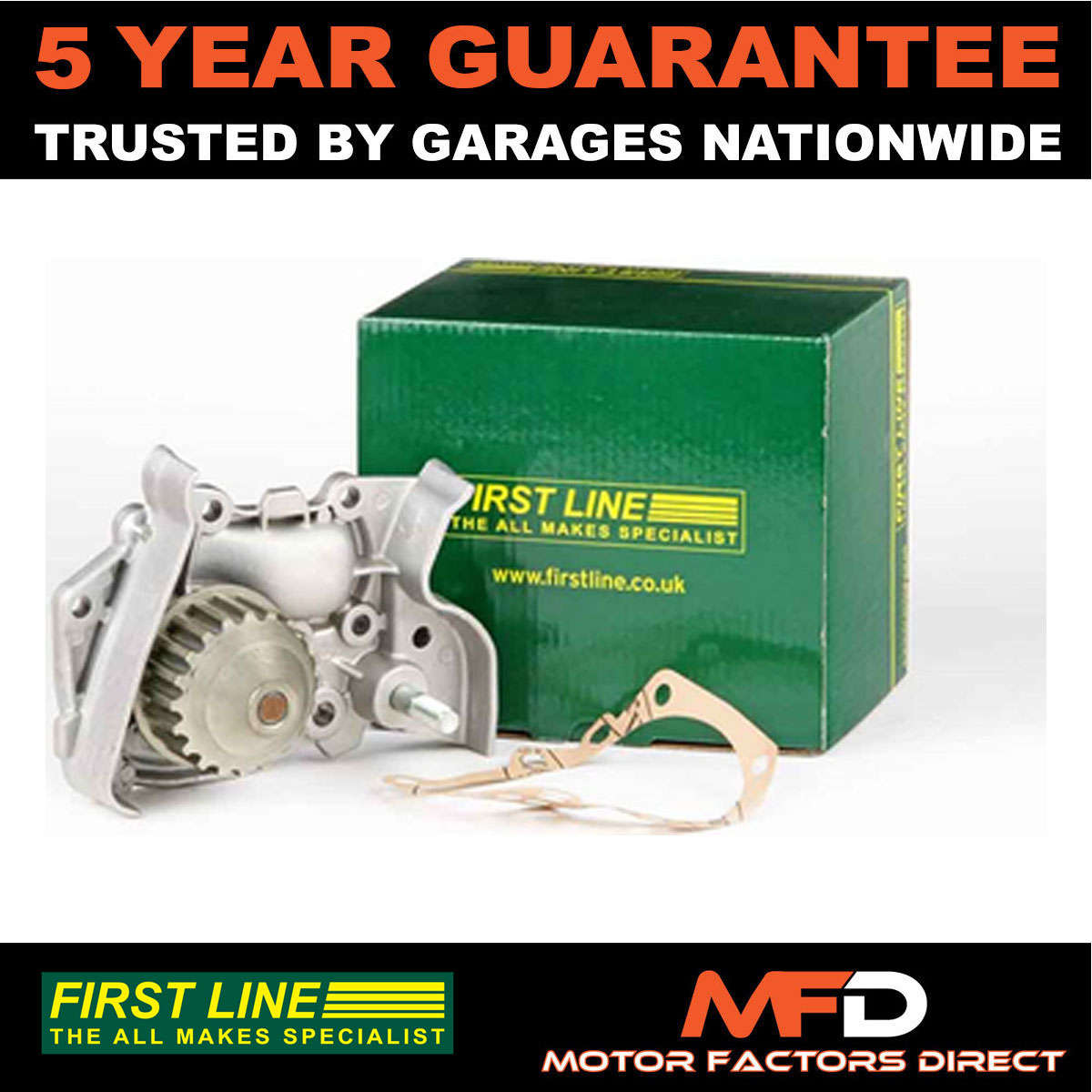 Fits Renault Megane Kangoo Clio 1.4 First Line Water Pump 7700866518 ...