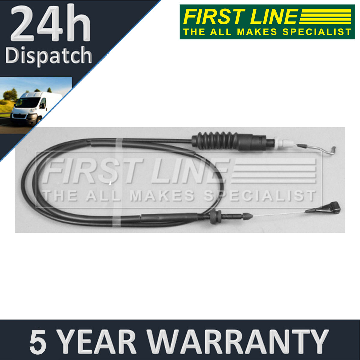 Adatto a VW Transporter 1990-1995 1.9 D cavo acceleratore prima linea