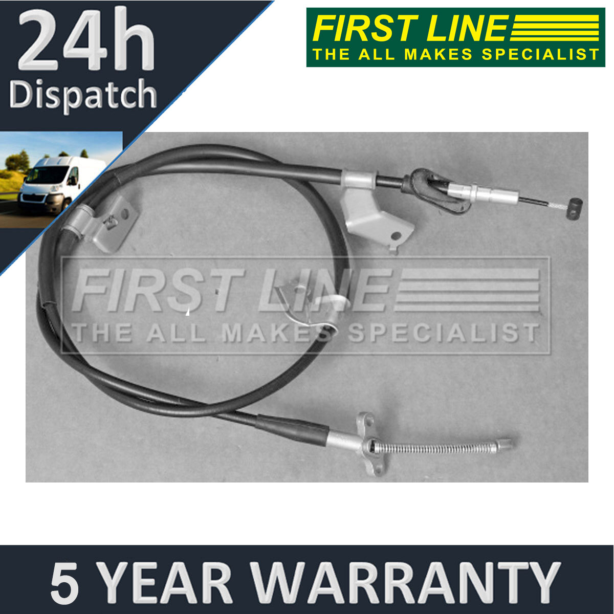 Fits Honda Civic 2001-2005 1.4 First Line Left Hand Brake Cable #1 ...
