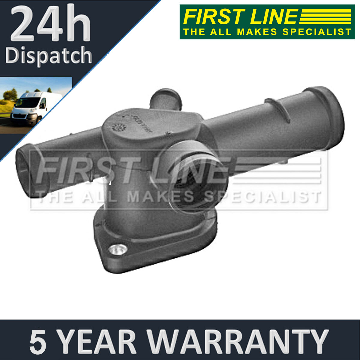 Fits VW Beetle Audi A3 1.6 2.0 First Line Coolant Flange 06A121132R | eBay