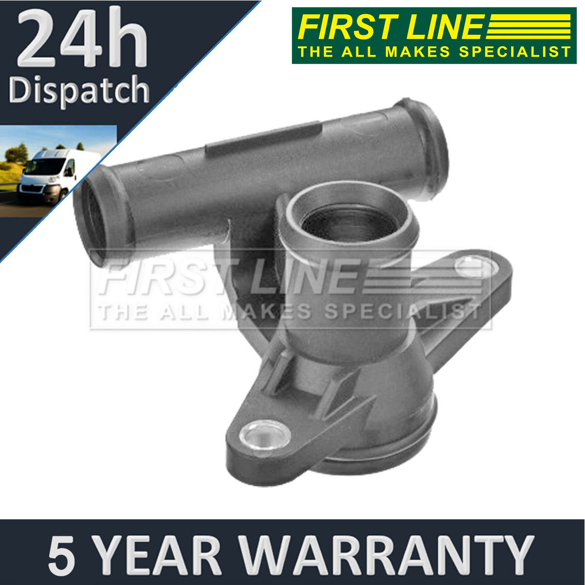 Fits Audi A3 VW Passat Skoda Octavia 1.8 First Line Coolant Flange ...