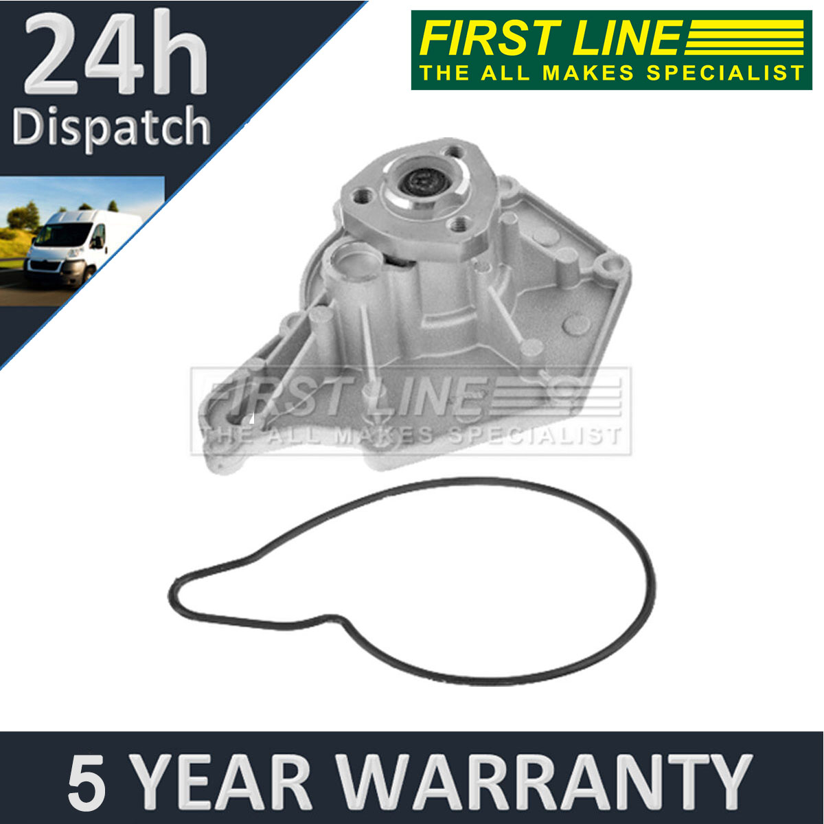 Fits Audi A5 A6 Q7 A4 A8 Allroad VW Touareg First Line Water Pump ...