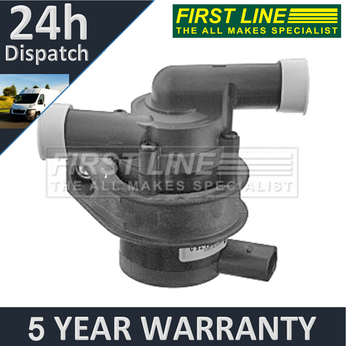 Fits Audi A4 VW Passat 1.9 TDi 2.4 2.8 First Line Secondary Water Pump ...