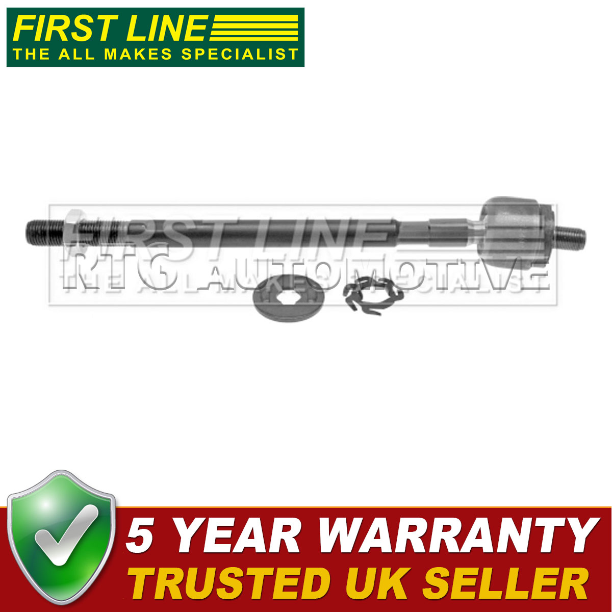 First Line Tie Rod End Fits Renault Kangoo 1997- 1.1 1.2 1.9 D ...