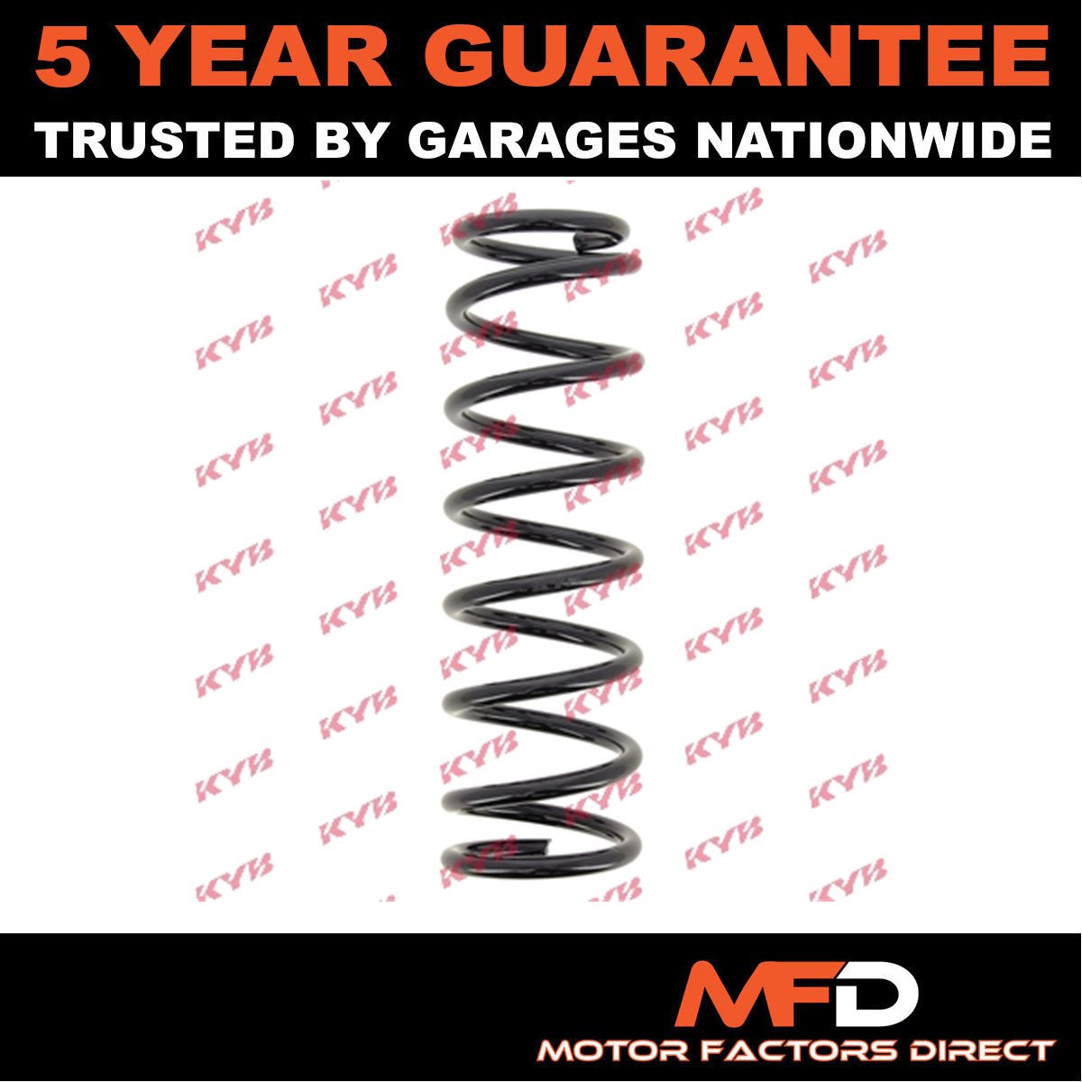 Coil Spring Rear KYB Fits MG ZR 2001-2005 1.4 1.8 2.0 TD GRS462 ...