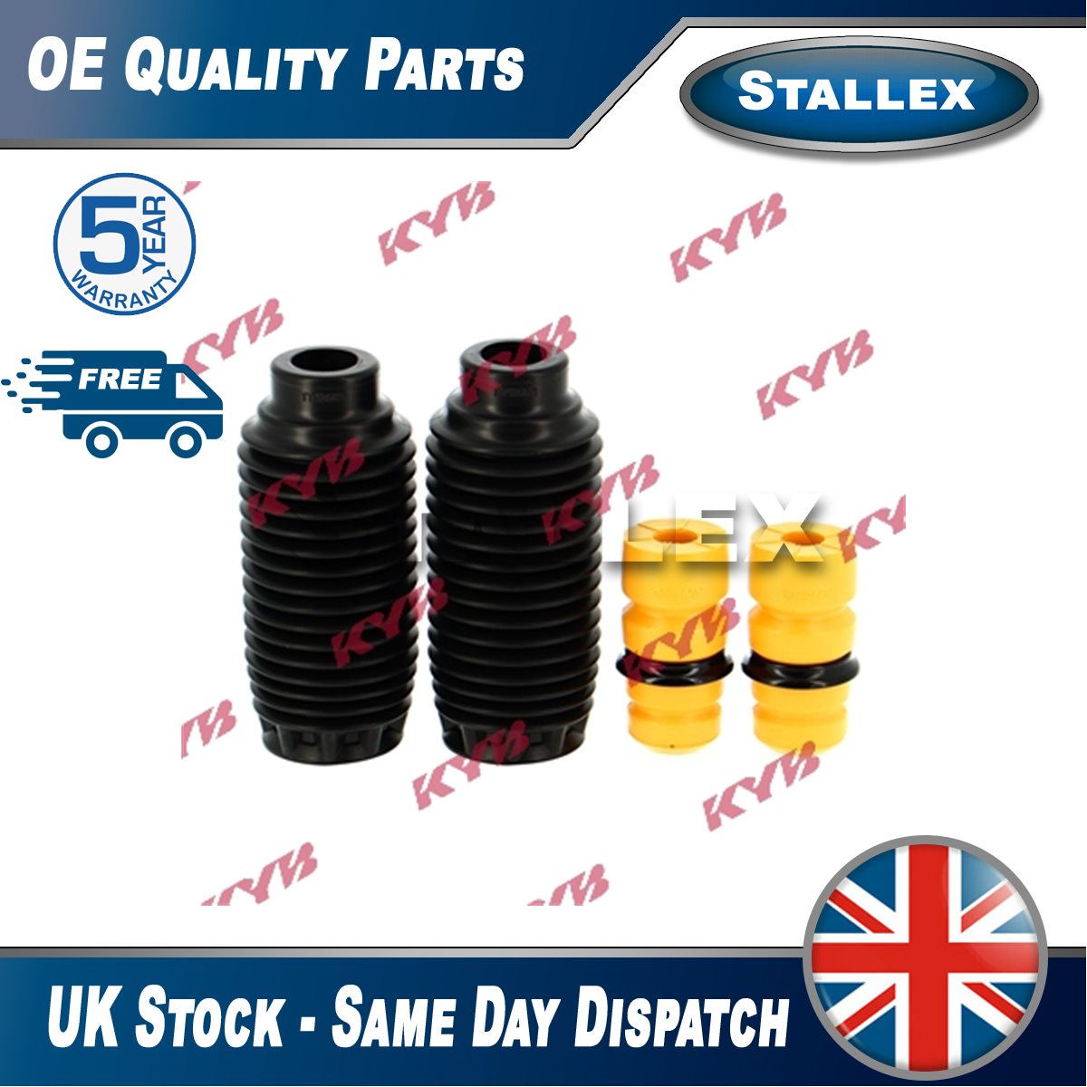 Fits Peugeot 3008 5008 Citroen DS4 Stallex Front Shock Absorber Dust ...
