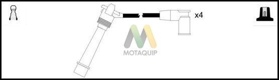 Fits Fiat Punto 1999-2006 1.2 1.6 Motaquip Ignition Leads 46474814 ...