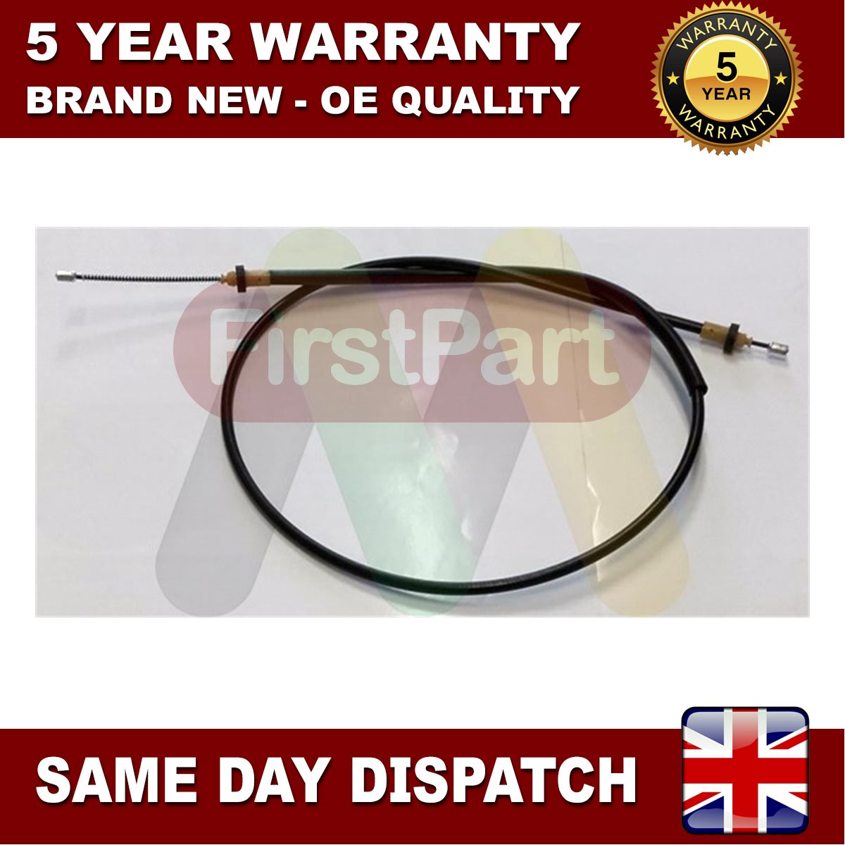 Fits Dacia Logan 2004- Firstpart Rear Hand Brake Cable #2 6001547168 | eBay
