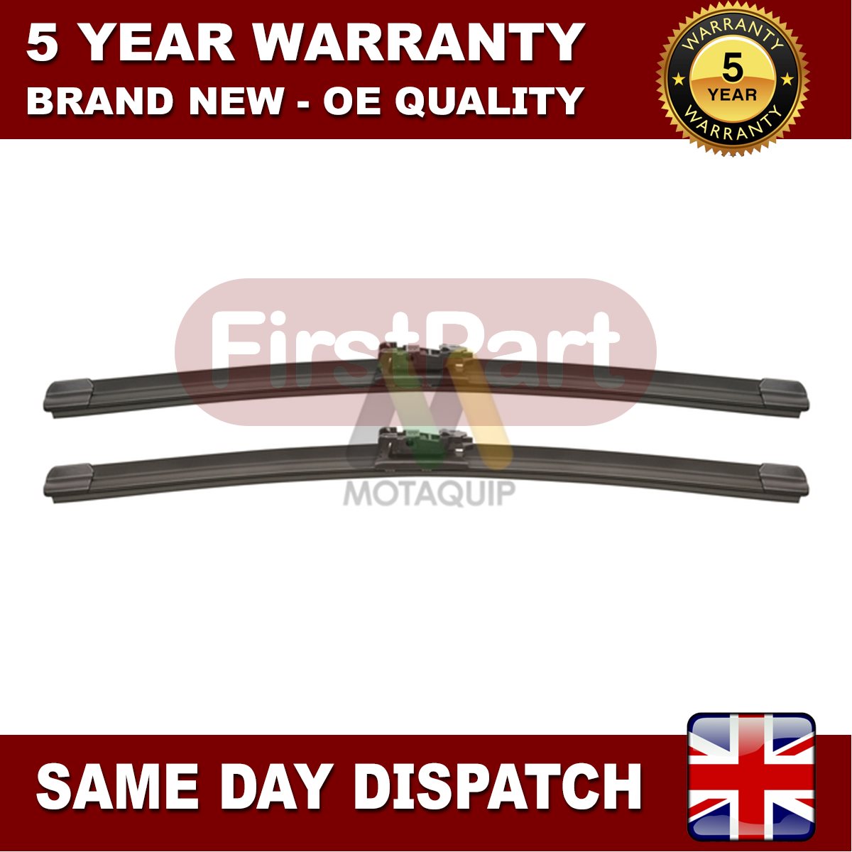 Fits Ford C-Max 2010-2019 B-Max 2012- Firstpart Front Windscreen Wiper ...