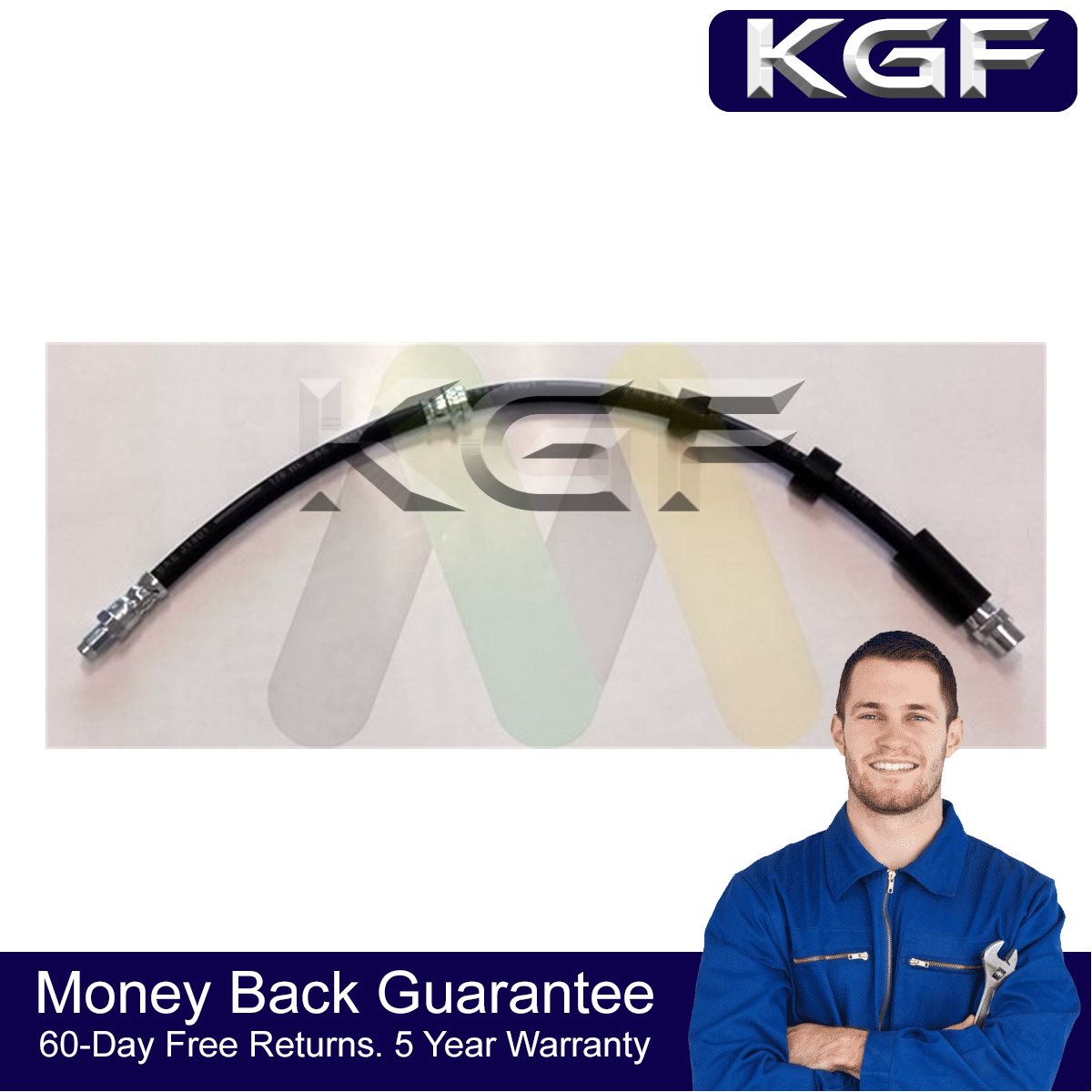 KGF Front Brake Hose Fits BMW X1 2009-2015 1.6 2.0 D 3.0 34306799425 ...