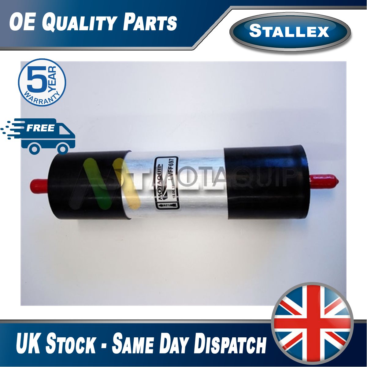 Fits Seat Exeo 2008-2013 Audi A6 2009-2011 2.0 TDi Fuel Filter Stallex ...
