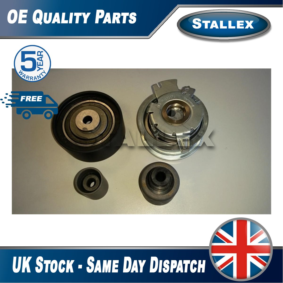 Fits VW Audi Skoda Seat 2.0 TDi Timing Cam Belt Kit Stallex 03L198119 ...