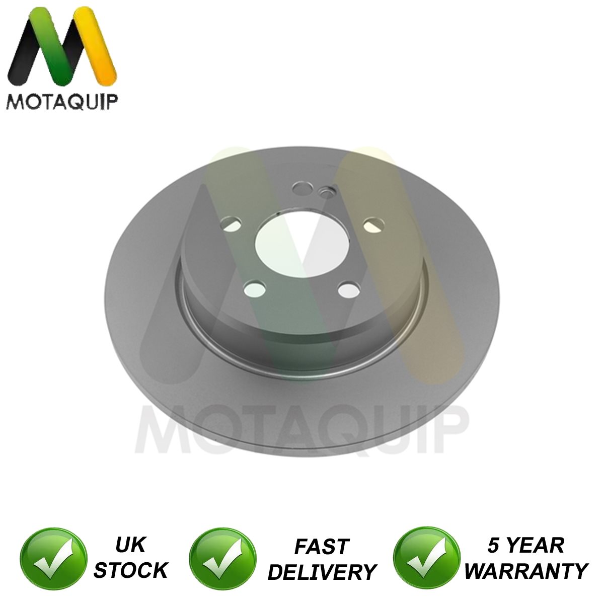 1x Brake Disc Rear Motaquip Fits Mercedes C-Class 2013- A0004230512 ...