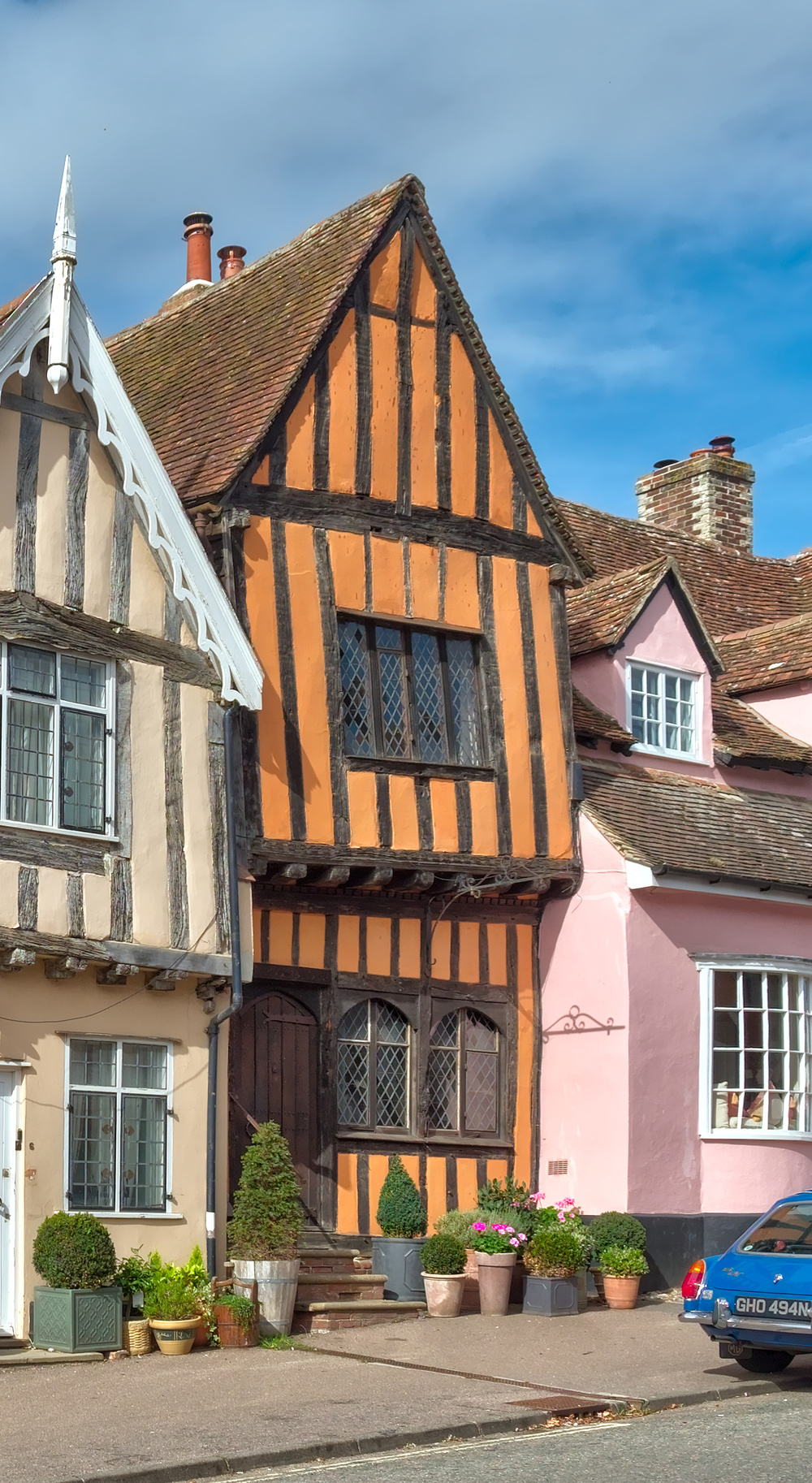 The Guildhall at Lavenham in Suffolk (England). Built about 1529 : r ...