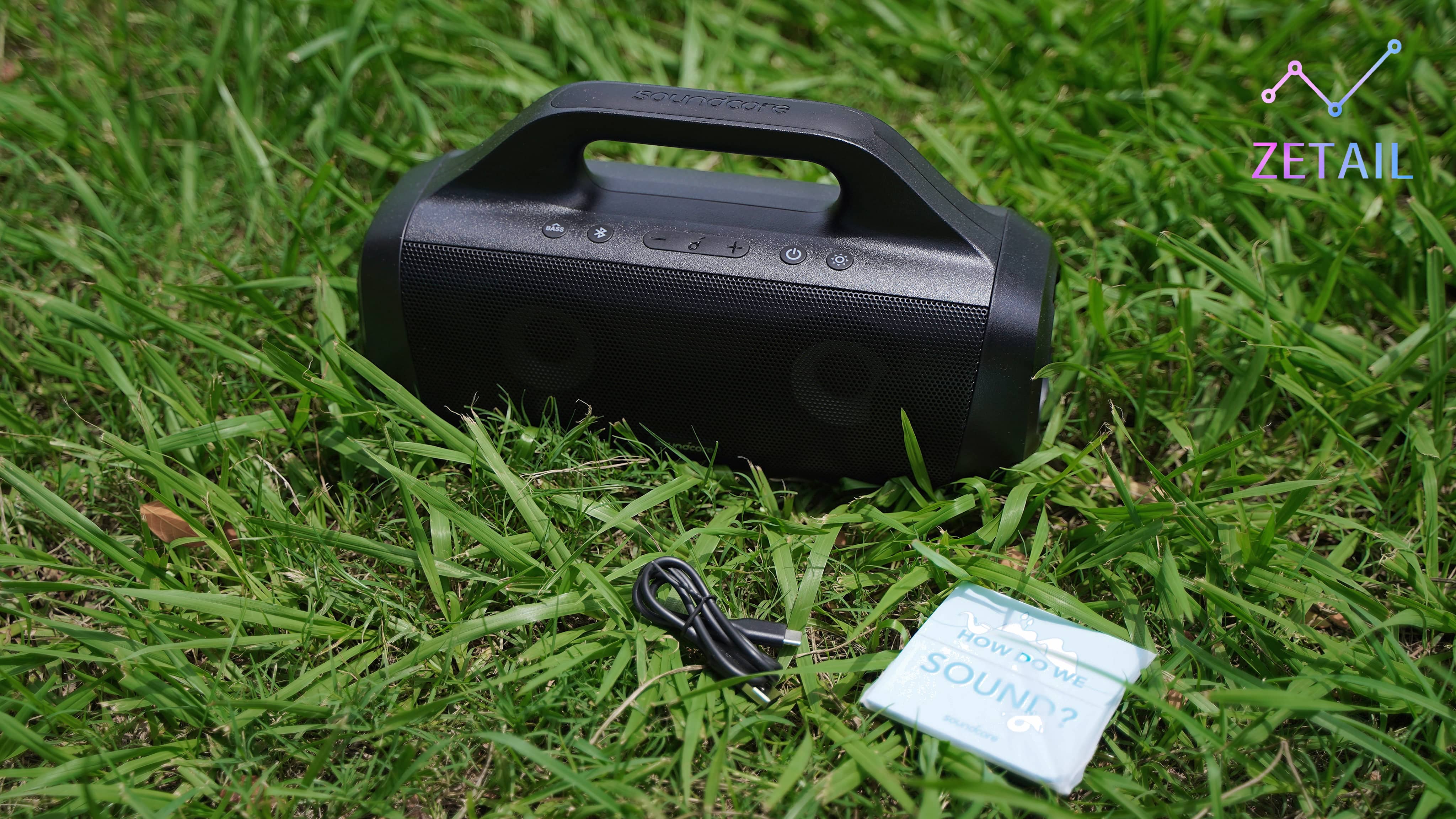 Soundcore Select Pro 戶外防水藍牙喇叭 開箱評測：IPX7 防水、重低音、LED 燈效，來場有「聲」有「色」的戶外音樂饗宴 ...